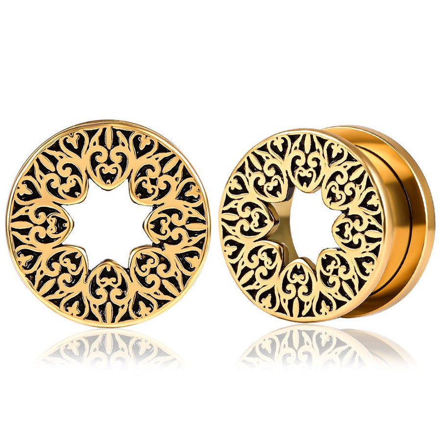 PunkPlugs Heart Shape Ear Tunnels - PunkPlugs