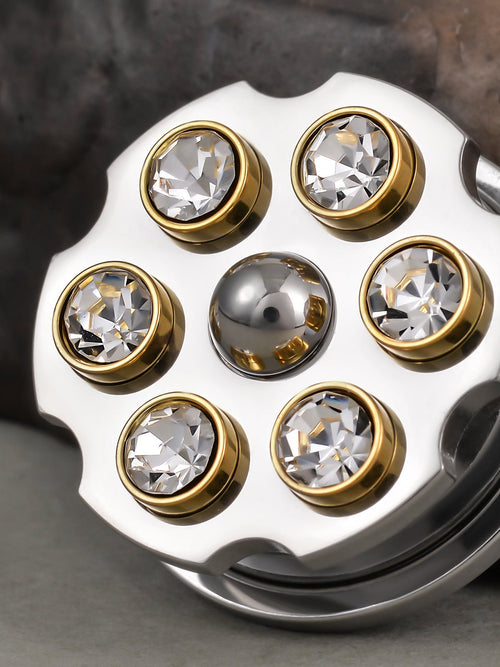 PunkPlugs Revolver Wheel Shape Ear Plugs - PunkPlugs