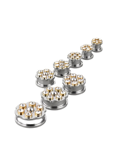 PunkPlugs Revolver Wheel Shape Ear Plugs - PunkPlugs