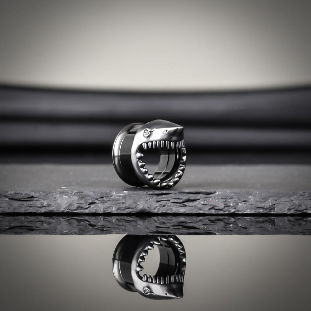 PunkPlugs Shark Ear Tunnels Gauges - PunkPlugs