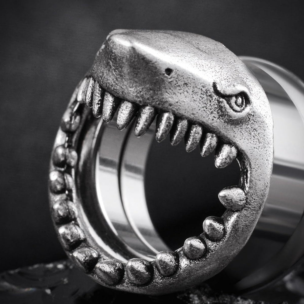 PunkPlugs Shark Ear Tunnels Gauges - PunkPlugs