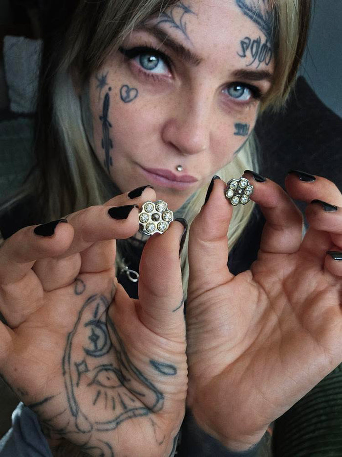 PunkPlugs Revolver Wheel Shape Ear Plugs - PunkPlugs
